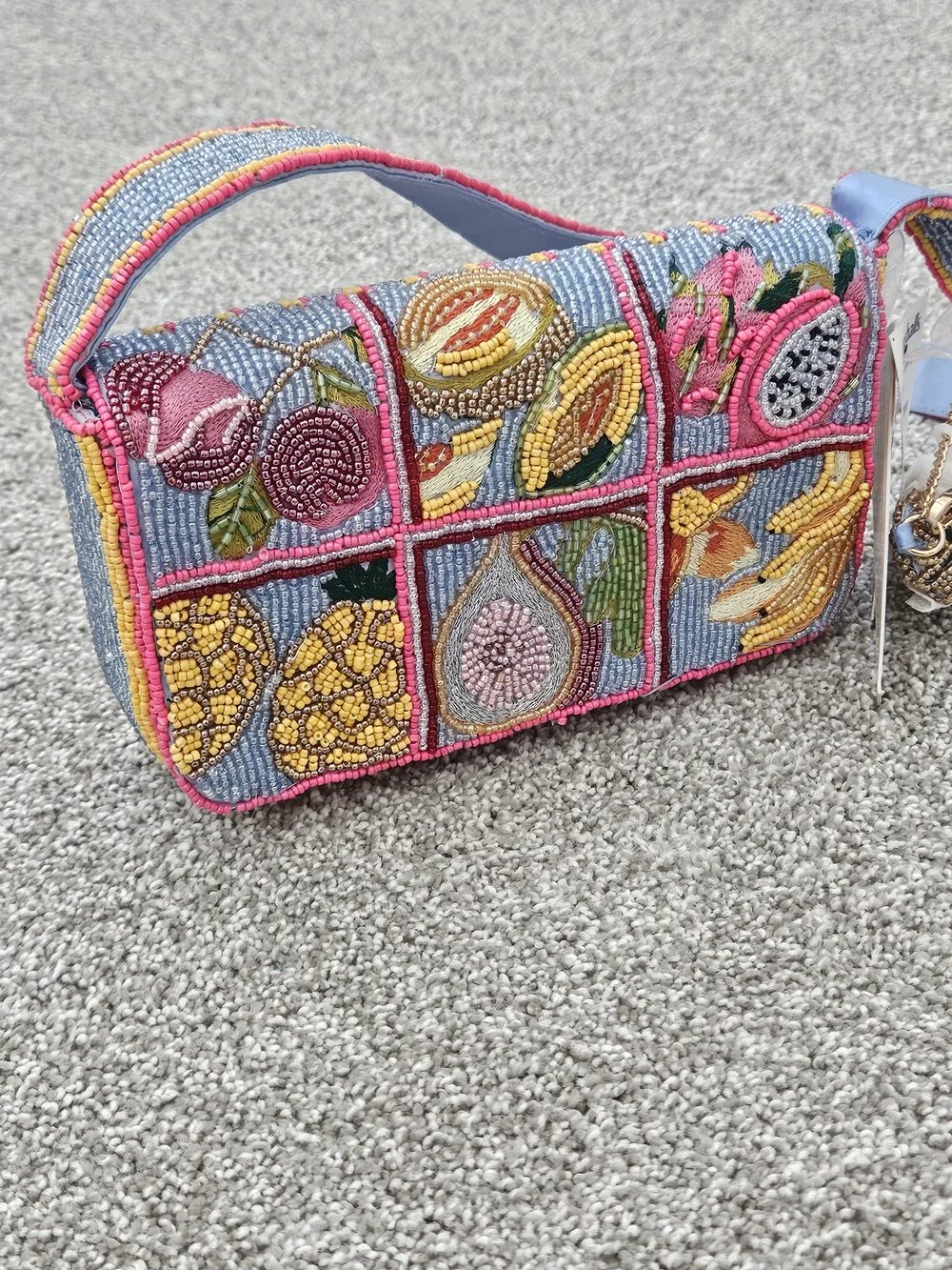 Marshalls | Bags | Marshalls Tropical Fruit Shop Beaded Bag | Poshmark